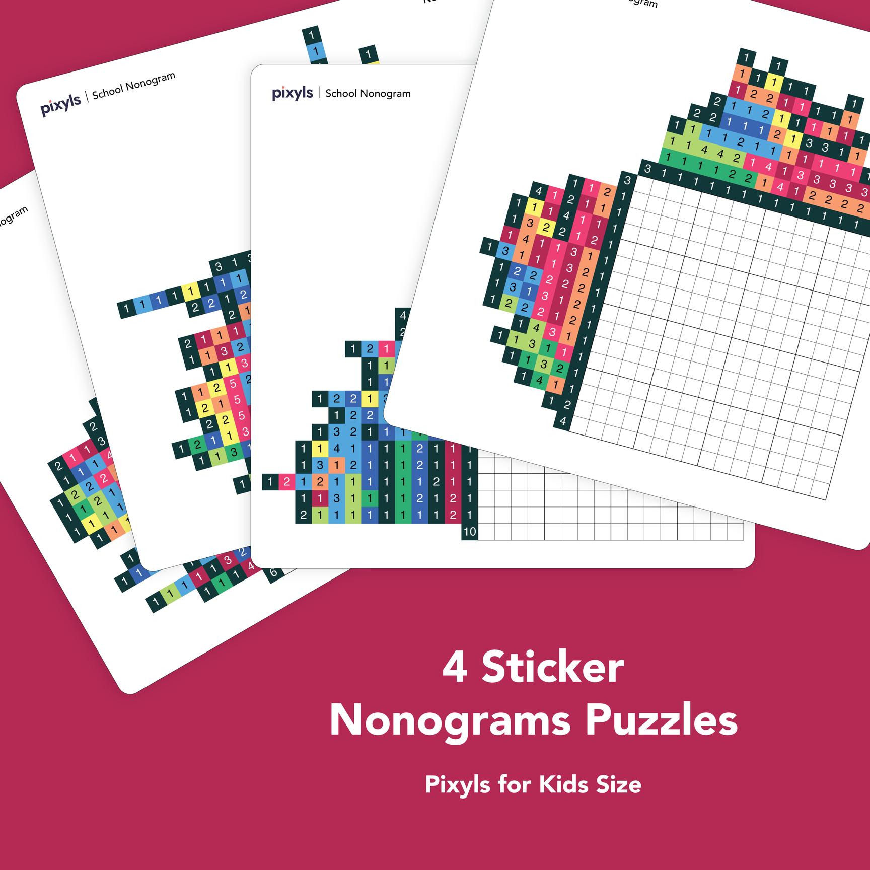 Pixyls | Premium Sticker by Numbers Craft Kit