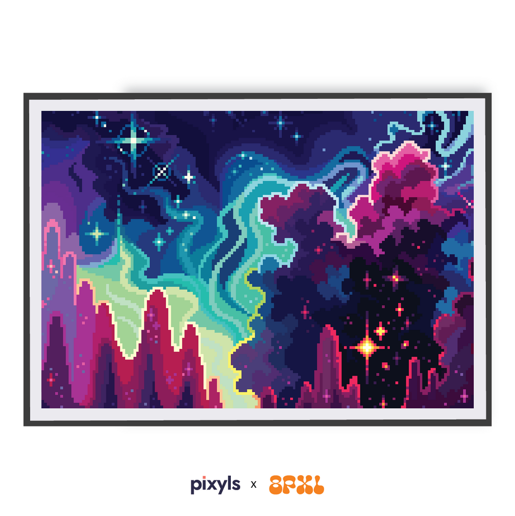 Pixyls | Premium Sticker by Numbers Craft Kit
